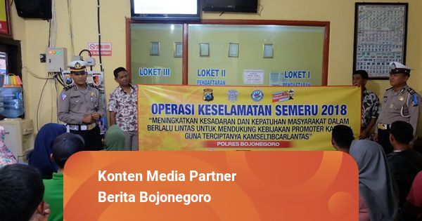 Sat Lantas Polres Bojonegoro Sosialisasi Kamseltibcar Lantas Pada Pemohon SIM | kumparan.com